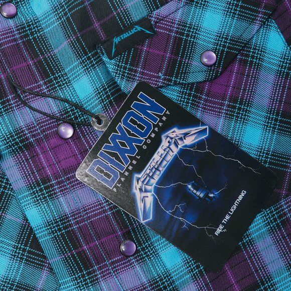 DIXXON | Shirts | Dixxon X Metallica Ride The Lightning Collab Limited ...
